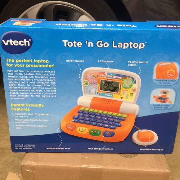 Toys | Vtech Tote N Go Laptop Age 36 | Poshmark